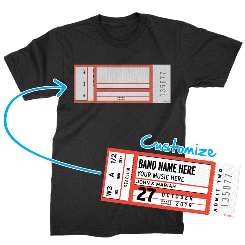 Concert Stub - T-Shirt - buymecool