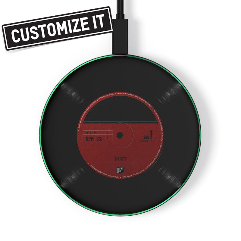 Vinyl Record - Wireless Charger - buymecool